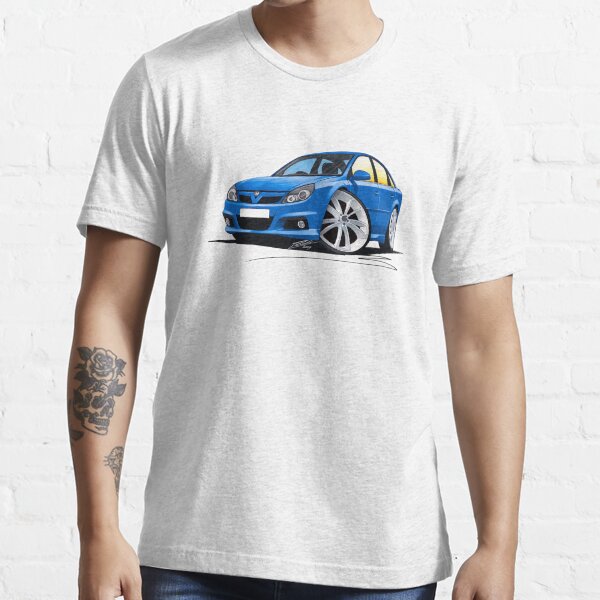 "Vauxhall Vectra VXR Blue" T-shirt for Sale by yeomanscarart ...