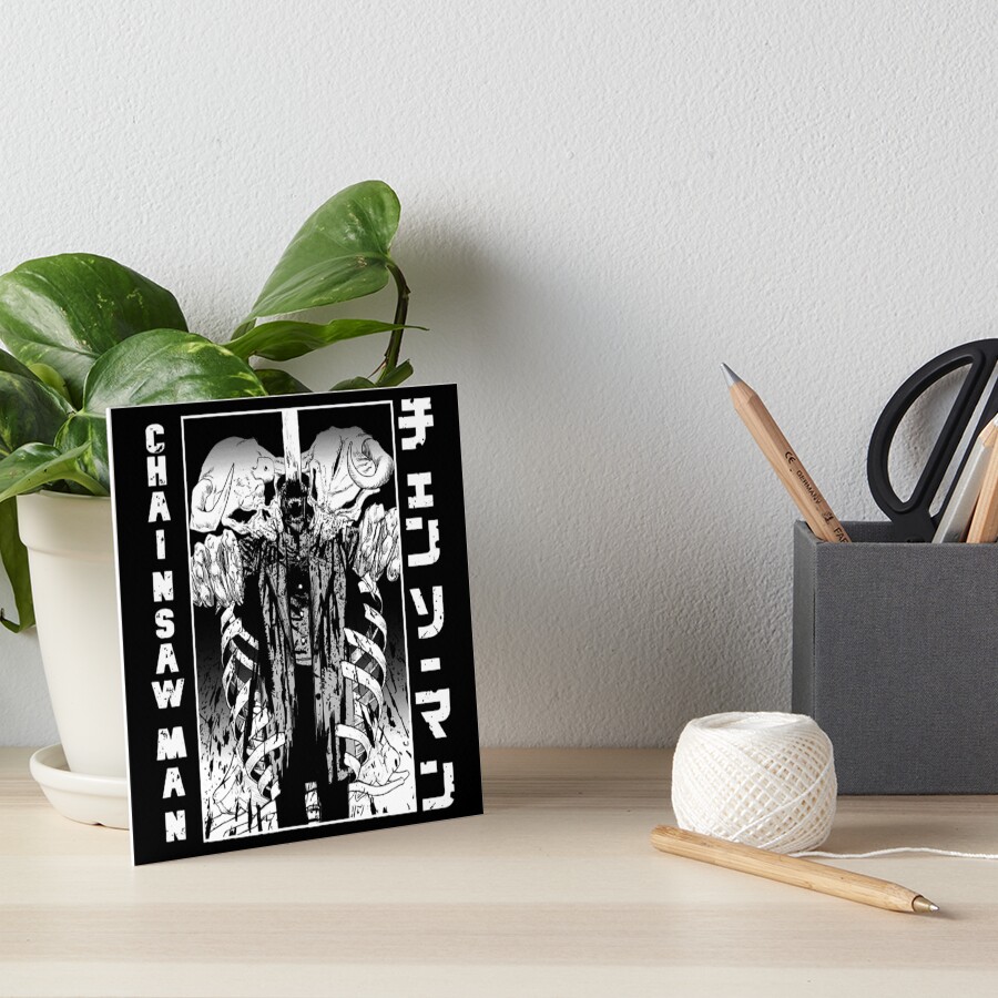 "Curse Devil | Chainsaw Man" Art Board Print by AnimeMart07 | Redbubble