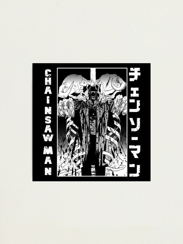 "Curse Devil | Chainsaw Man" Photographic Print by AnimeMart07 | Redbubble