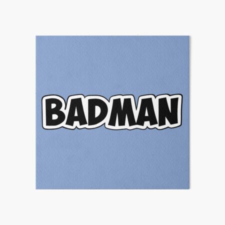 "BADMAN - DBZ Vegeta" Art Board Print by NoemieEbert | Redbubble