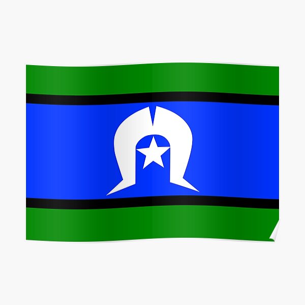 "Torres Strait Islands Flag" Poster for Sale by ibreezy101 | Redbubble