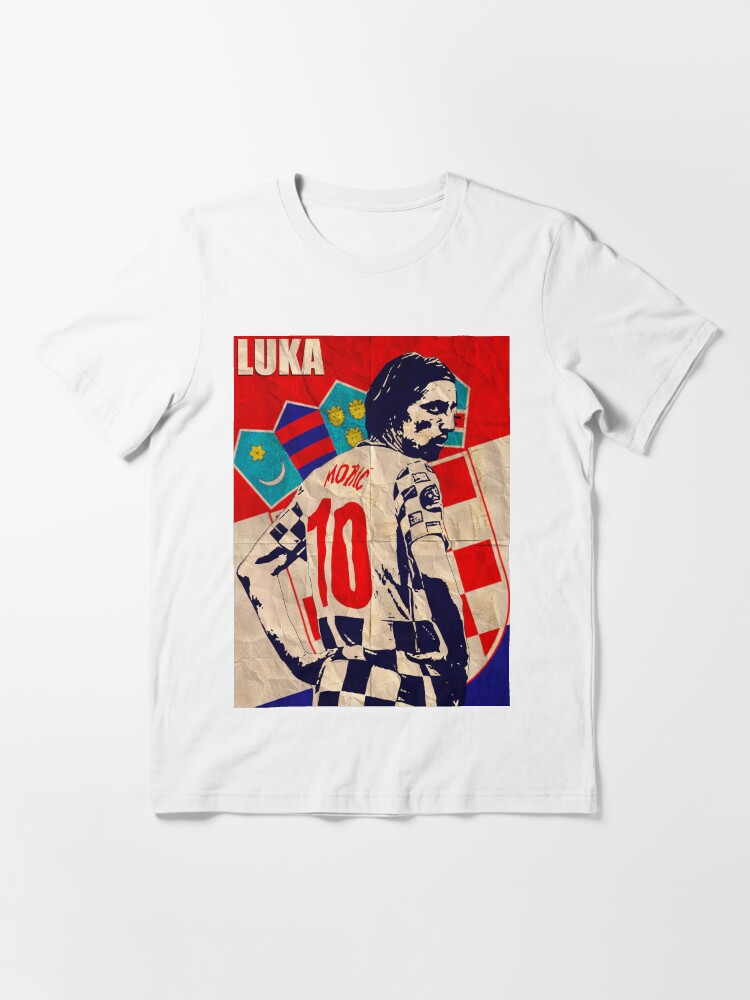 "Modric" T-shirt for Sale by johnsalonika84 | Redbubble | luka t-shirts ...