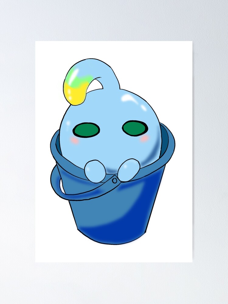 Póster «Suu the Slime Monster Musume Diseño de estilo anime» de ...