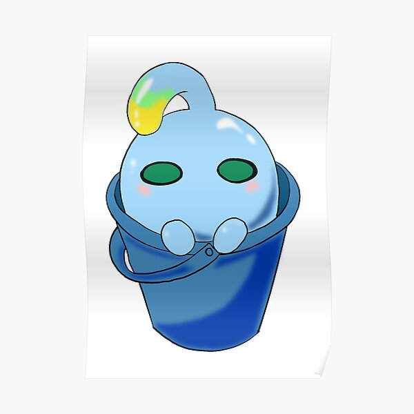 Póster «Suu the Slime Monster Musume Diseño de estilo anime» de ...