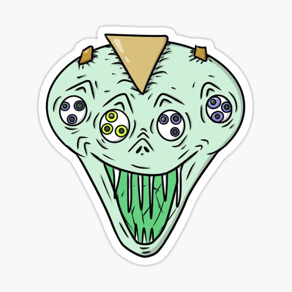 "Walter Illuminated" Sticker by CreepySmileyArt | Redbubble
