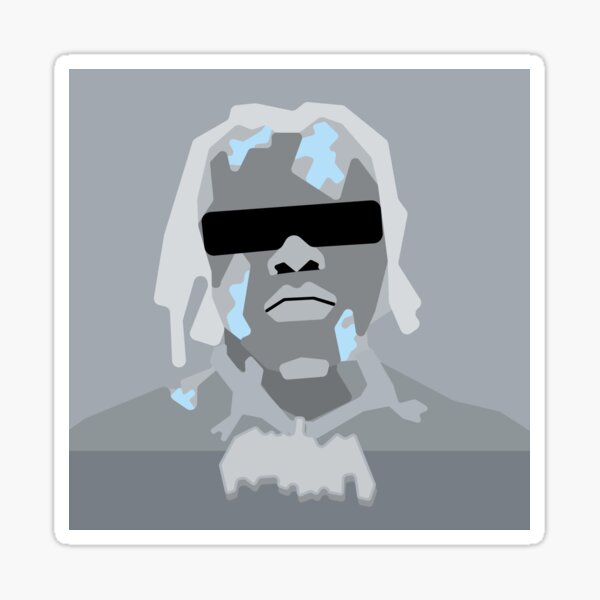 "ds4ever minimal album cover" Sticker by SimonNeedham | Redbubble