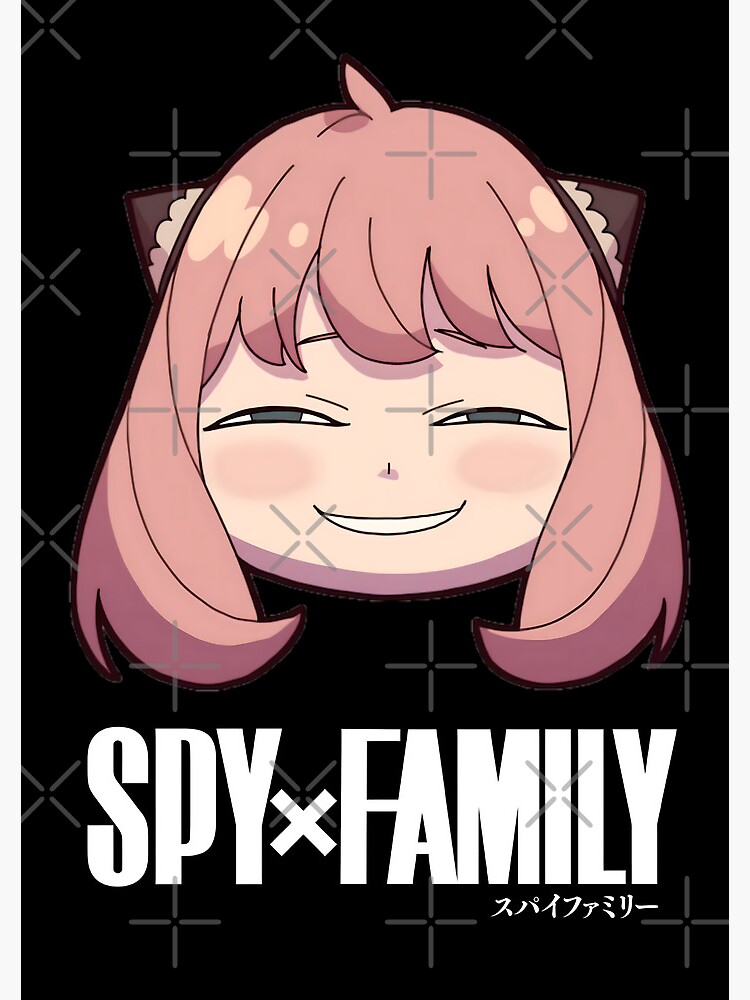 "Spy x Family Anya Smug Face" Spiral Notebook for Sale by AnimeMart07 ...