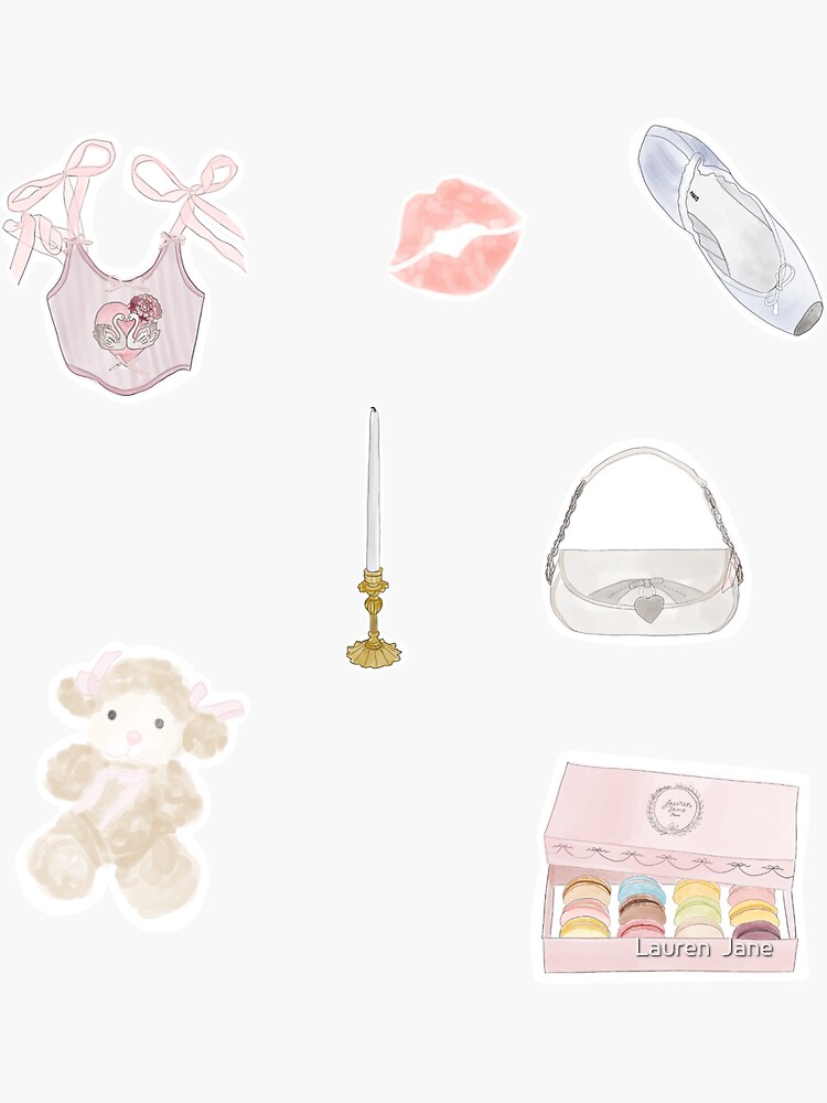 "dollette pack" Sticker for Sale by itgirllj | Redbubble