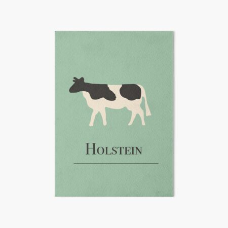 "Cow Holstein Poster" Art Board Print by MiraPeeters | Redbubble