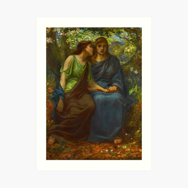 "Demeter and Persephone | John Dickson Batten | 1891 Pre-Raphaelite ...