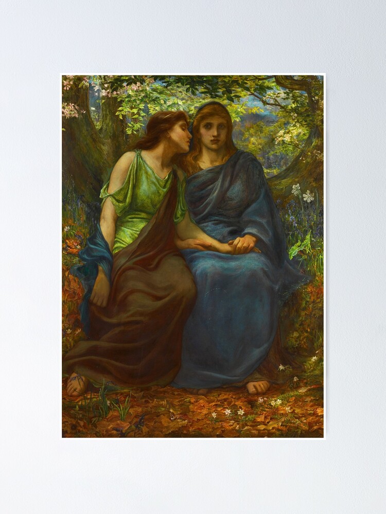 "Demeter and Persephone | John Dickson Batten | 1891 Pre-Raphaelite ...