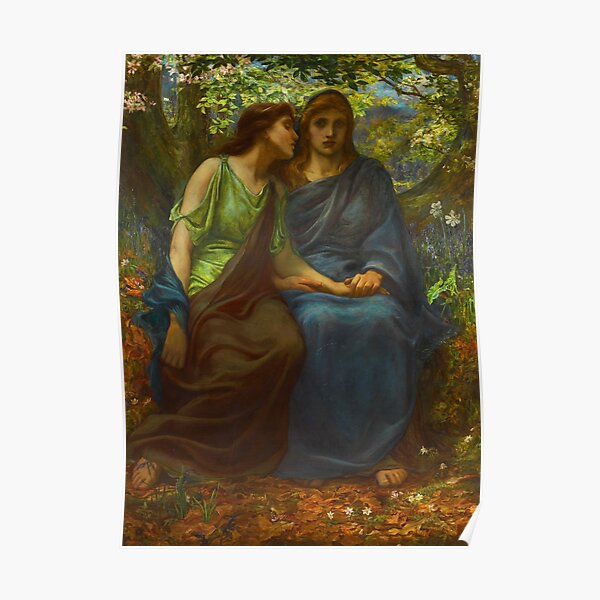 "Demeter and Persephone | John Dickson Batten | 1891 Pre-Raphaelite ...