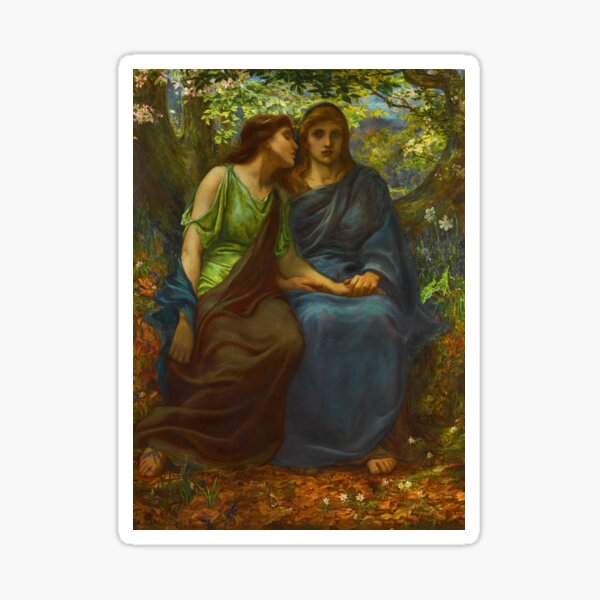 "Demeter and Persephone | John Dickson Batten | 1891 Pre-Raphaelite ...