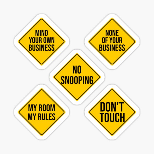 "Funny traffic sign" Sticker by DeliriousSteve | Redbubble