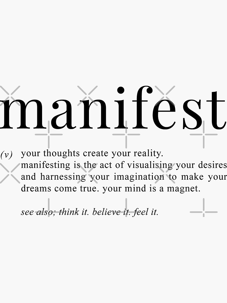 Manifest Meaning MANIFEST Definition In American English | Collins