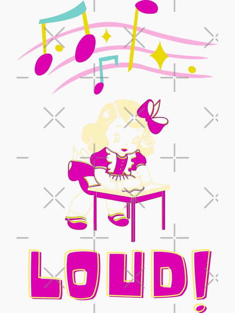 "Rolling Loud Pink, Mint, Yellow, Blonde, Colorful" Sticker for Sale by ...