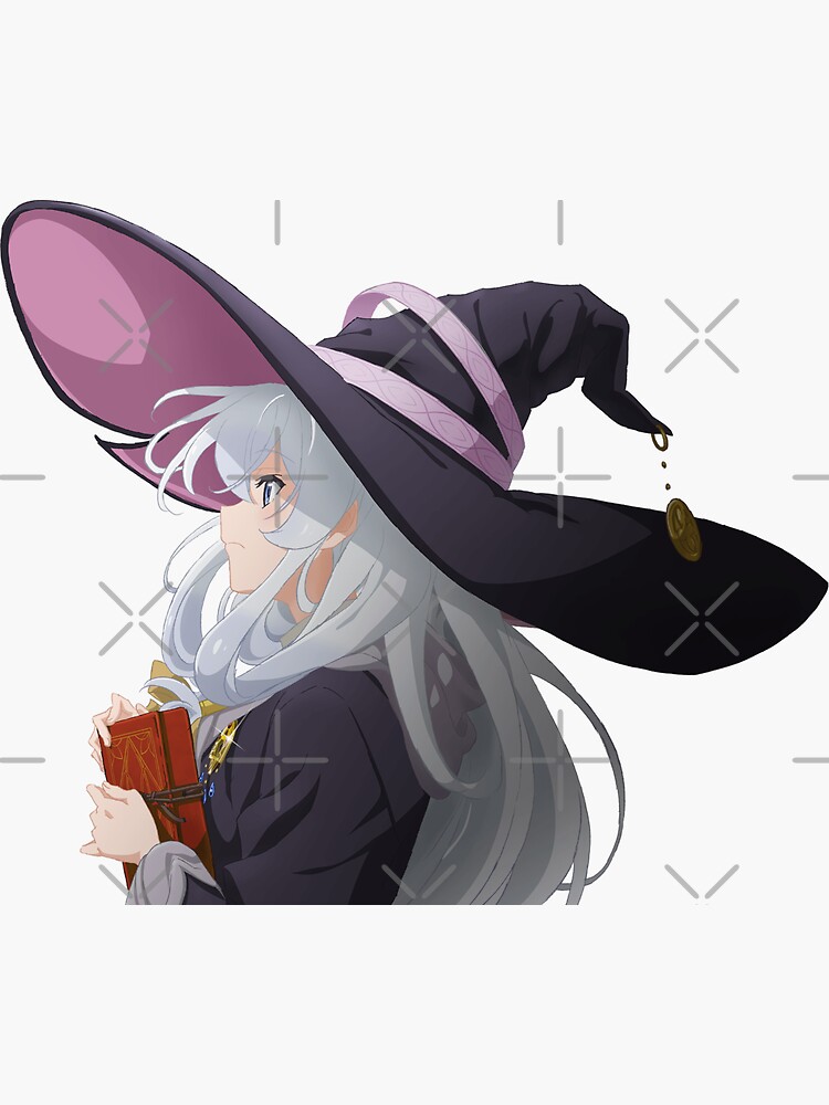 "Elaina" Sticker by AnimeVision | Redbubble