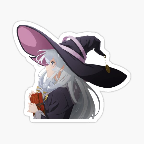 "Elaina" Sticker by AnimeVision | Redbubble