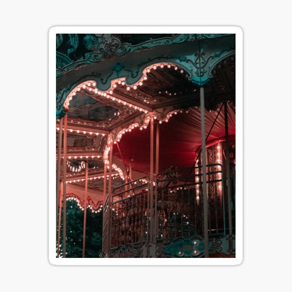 "Carousel" Sticker by syiians | Redbubble