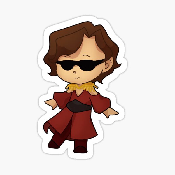 "CHIBI Red Banquet Eret" Sticker for Sale by Simple-Infinity | Redbubble