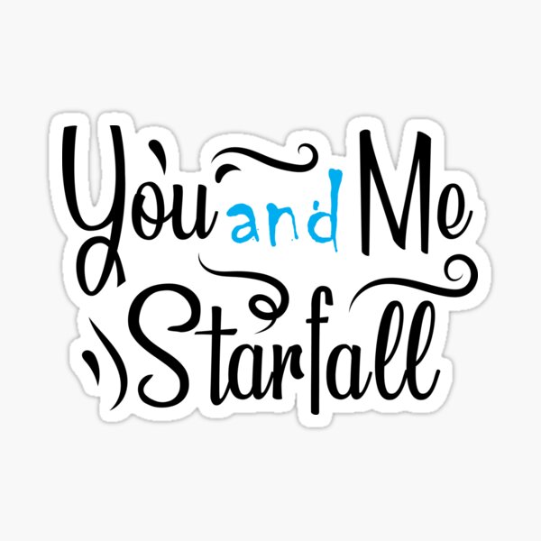 "Starfall" Sticker by Bonitoo-63 | Redbubble