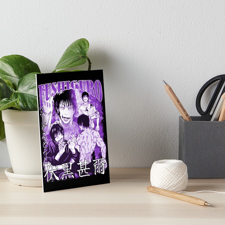 "Toji Fushiguro, Jujutsu Kaisen Anime, JJK Manga" Art Board Print for ...