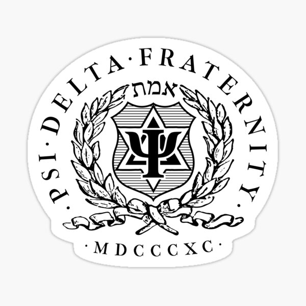 "Psi Delta Seal" Sticker for Sale by Ekliptik | Redbubble