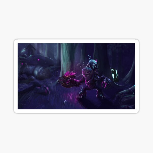 "Forest Grunt" Sticker by Nafburger | Redbubble