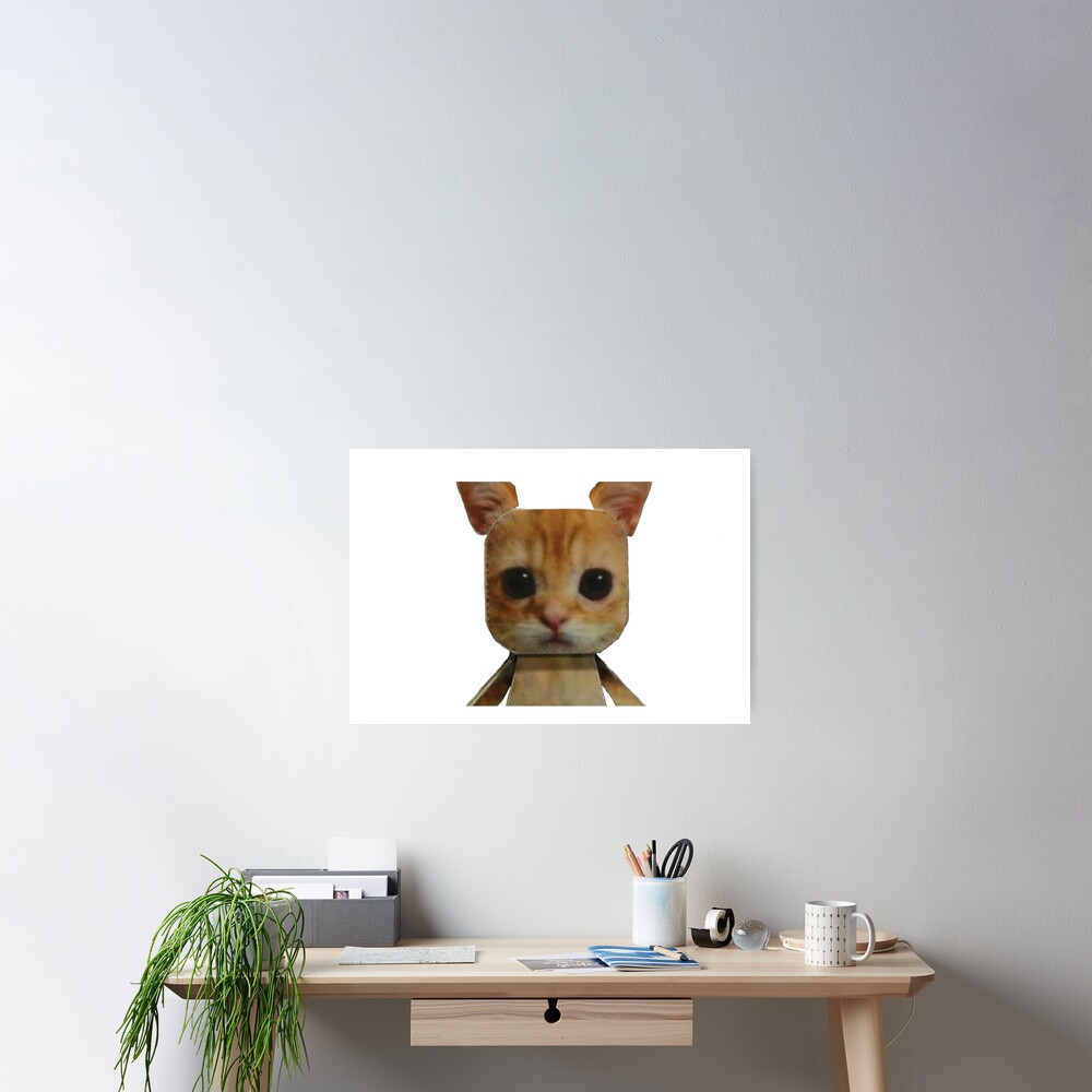 "El Gato Cute TikTok Cat" Poster for Sale by DangMan | Redbubble