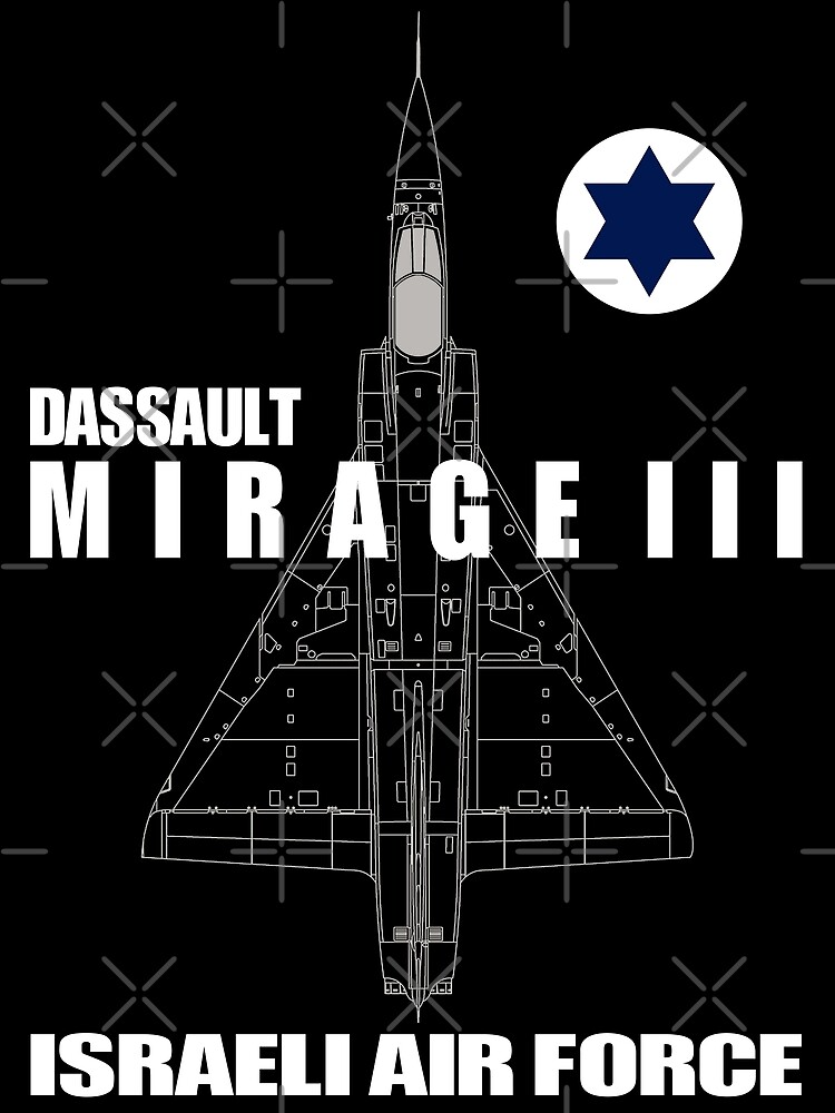 "Mirage III Israeli Air Force" Art Print for Sale by magazinecombate ...