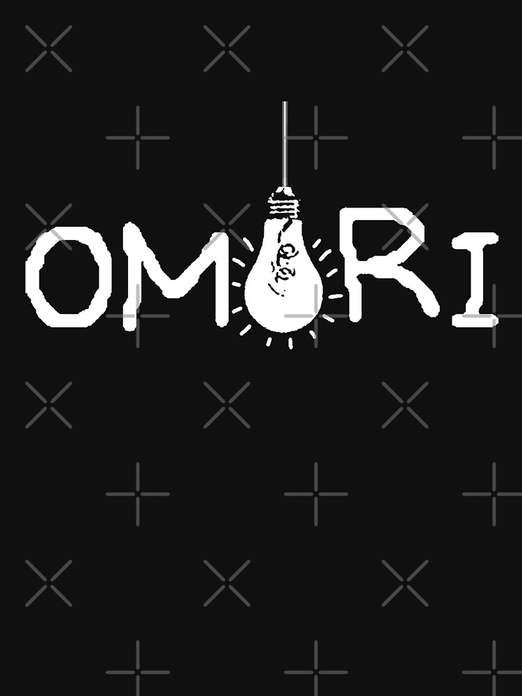 "Omori Merch Omori Logo" Fitted T-Shirt for Sale by William Coffey ...