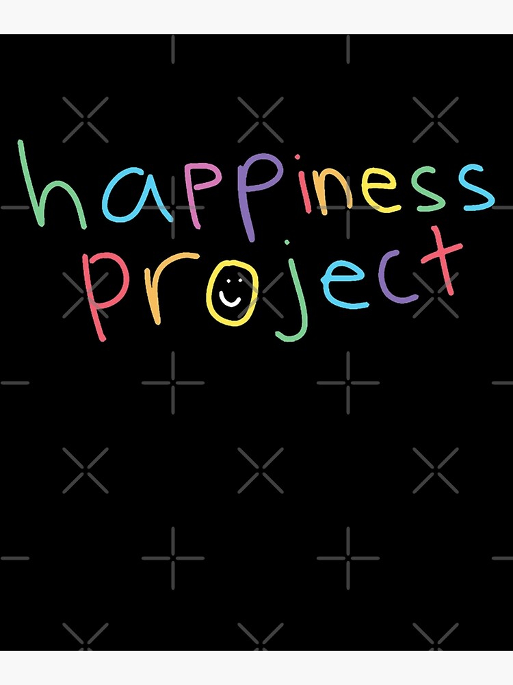 "Happiness Project Merch Happiness Project Logo" Photographic Print by ...