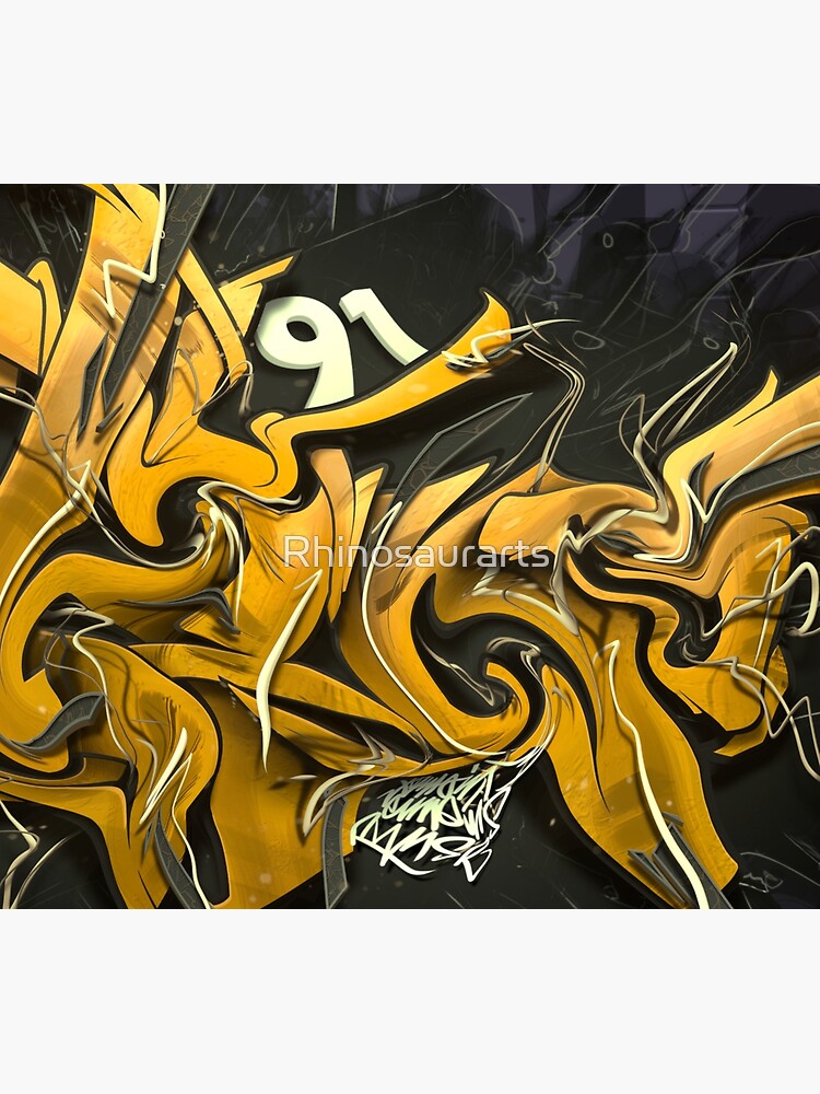 "Copy of Top-Notch, handmade, high quality, unique, modern graffiti ...