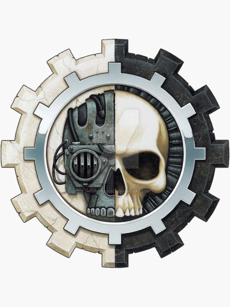 "adeptus mechanicus Essential T-Shirt" Sticker by JAMESBEESON | Redbubble