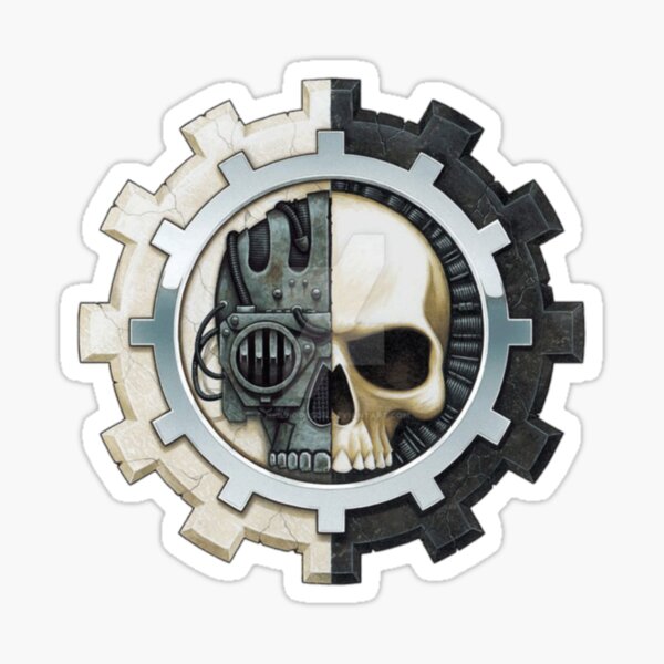 "adeptus mechanicus Essential T-Shirt" Sticker by JAMESBEESON | Redbubble