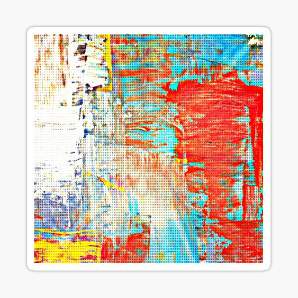 "Modern Art" Sticker by AptitudePics | Redbubble