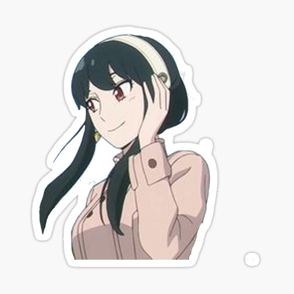 "Yor Forger, Spy Family" Sticker for Sale by Tsuk-i | Redbubble