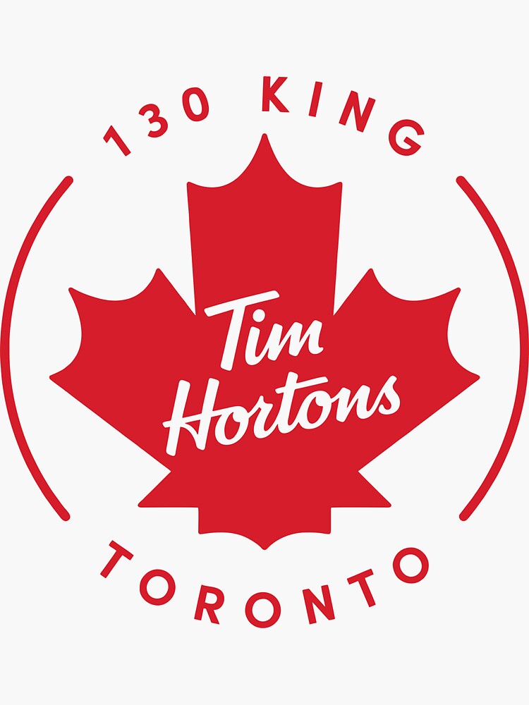 "TIM HORTONS" Sticker by LylaKertzmann | Redbubble