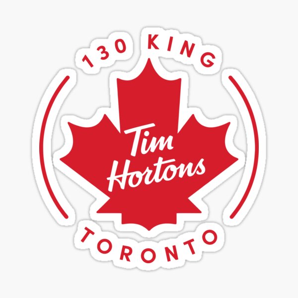 "TIM HORTONS" Sticker by LylaKertzmann | Redbubble