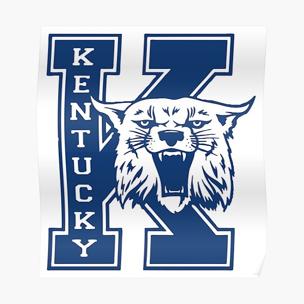  Uky Logo College Poster For Sale By ThereLie Redbubble