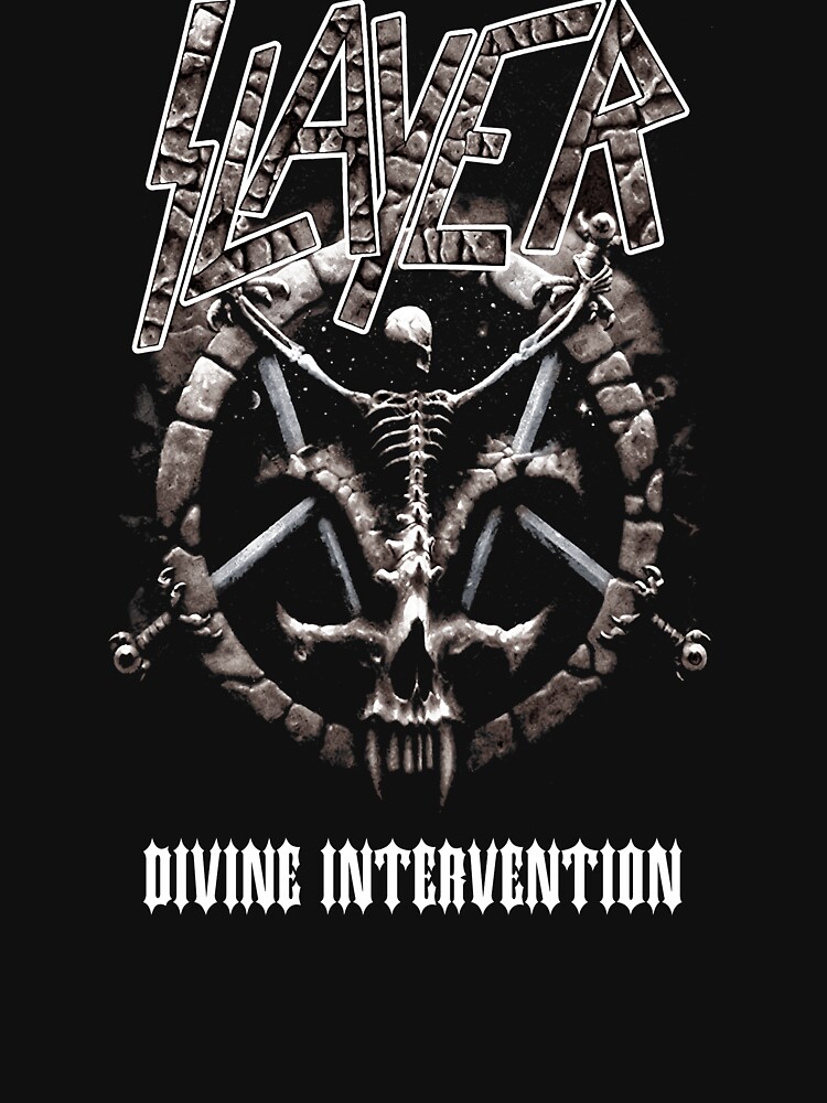 "Slayer-Divine-Intervention-Tour-T-Shirt" Active T-Shirt for Sale by ...