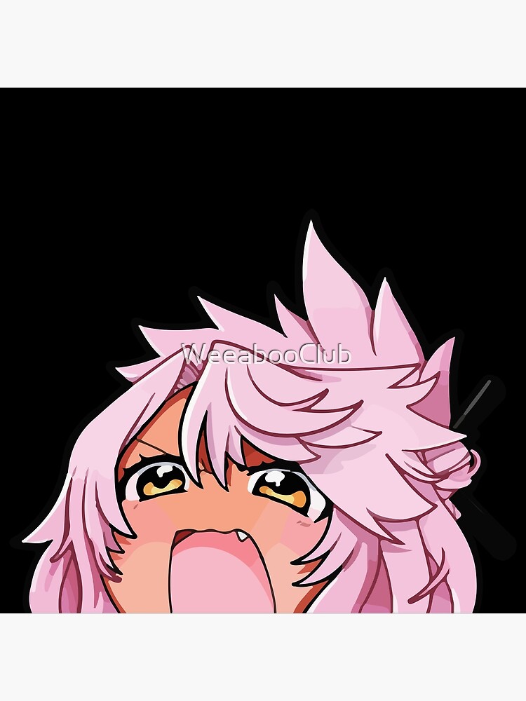 "Angry Chloe Von Einzbern Chibi Anime Peeker" Poster by WeeabooClub ...