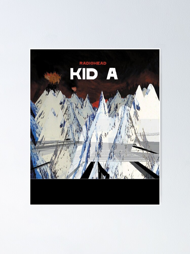 "KID A Album Cover" Poster for Sale by JohanneKryger | Redbubble