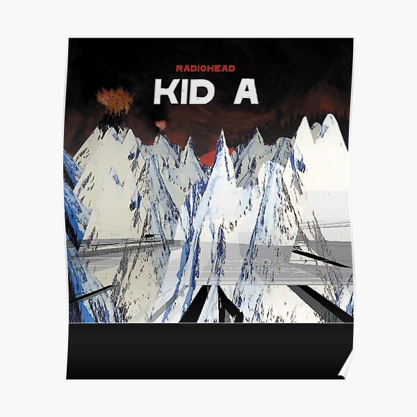 "KID A Album Cover" Poster for Sale by JohanneKryger | Redbubble