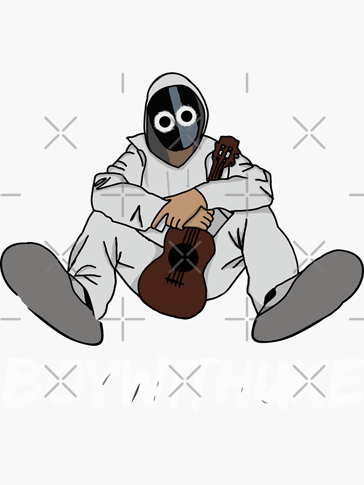 "BoyWithUke Song ( Boy With Uke)" Sticker by suuhail | Redbubble