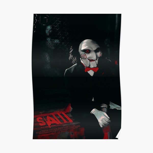 "Saw Movie Poster" Poster by LarkThoms | Redbubble