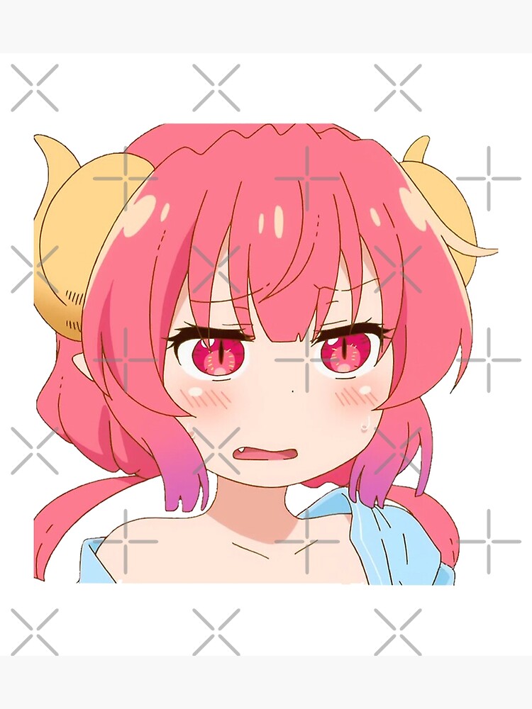 "Ilulu - miss kobayashis dragon maid" Poster by Ammarattshop | Redbubble