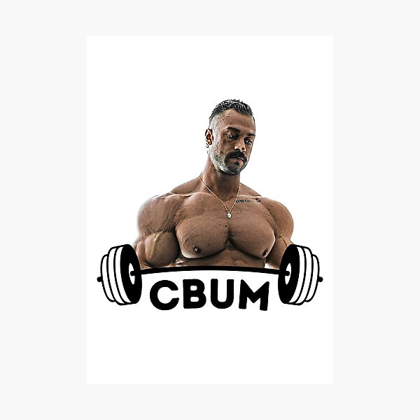 "Chris Bumstead Classic Physique CBUM shirt" Photographic Print for ...