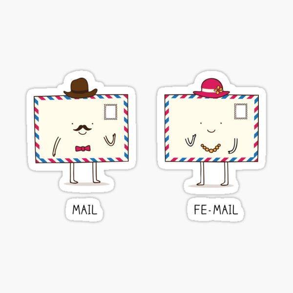 "Gender" Sticker for Sale by Milkyprint | Redbubble