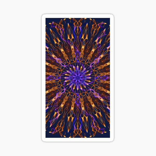 "Integration" Sticker by MagickMandalas | Redbubble